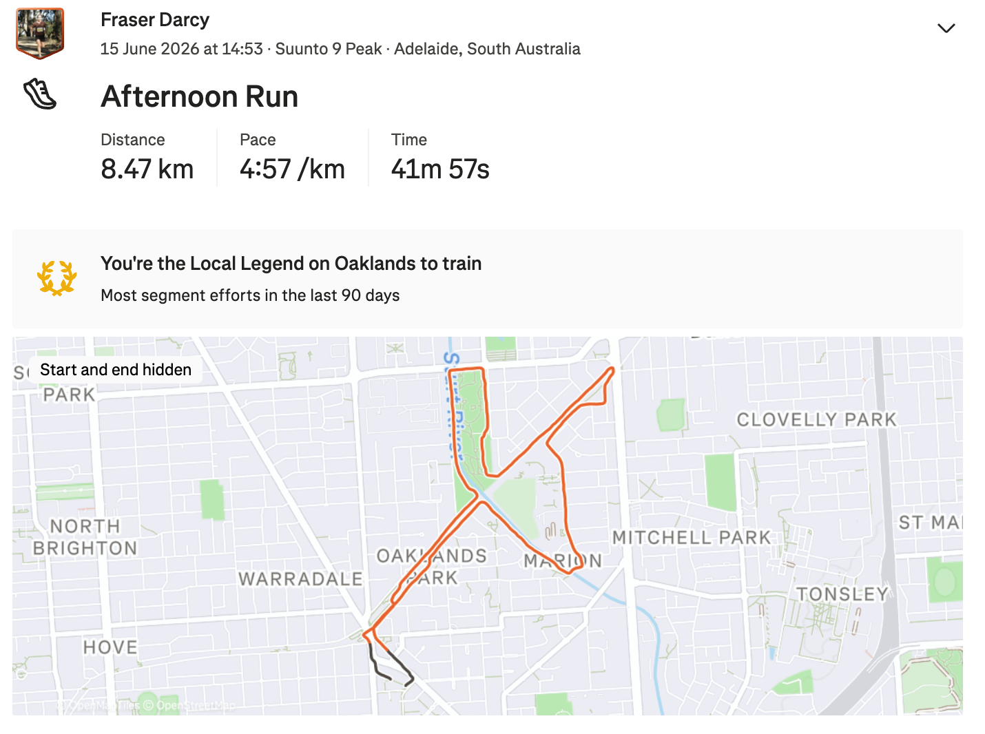 It’s working – Fraser Darcy